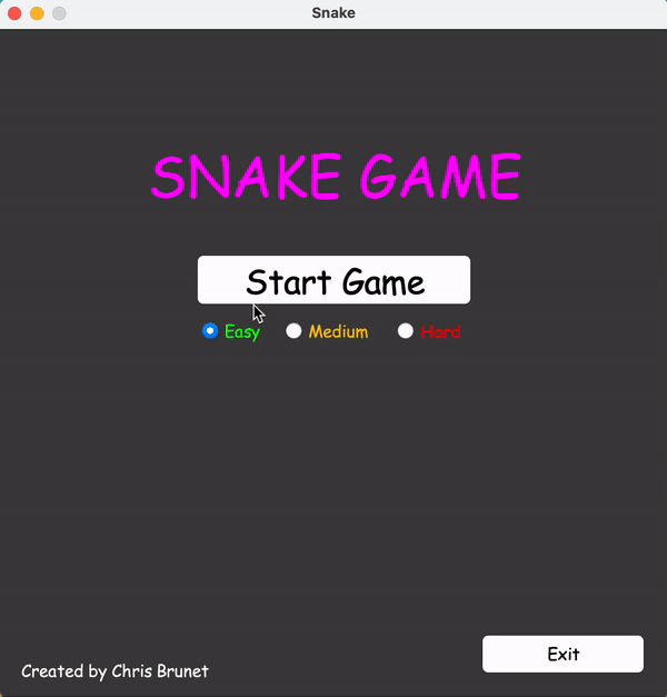 Chris Brunet's Projects